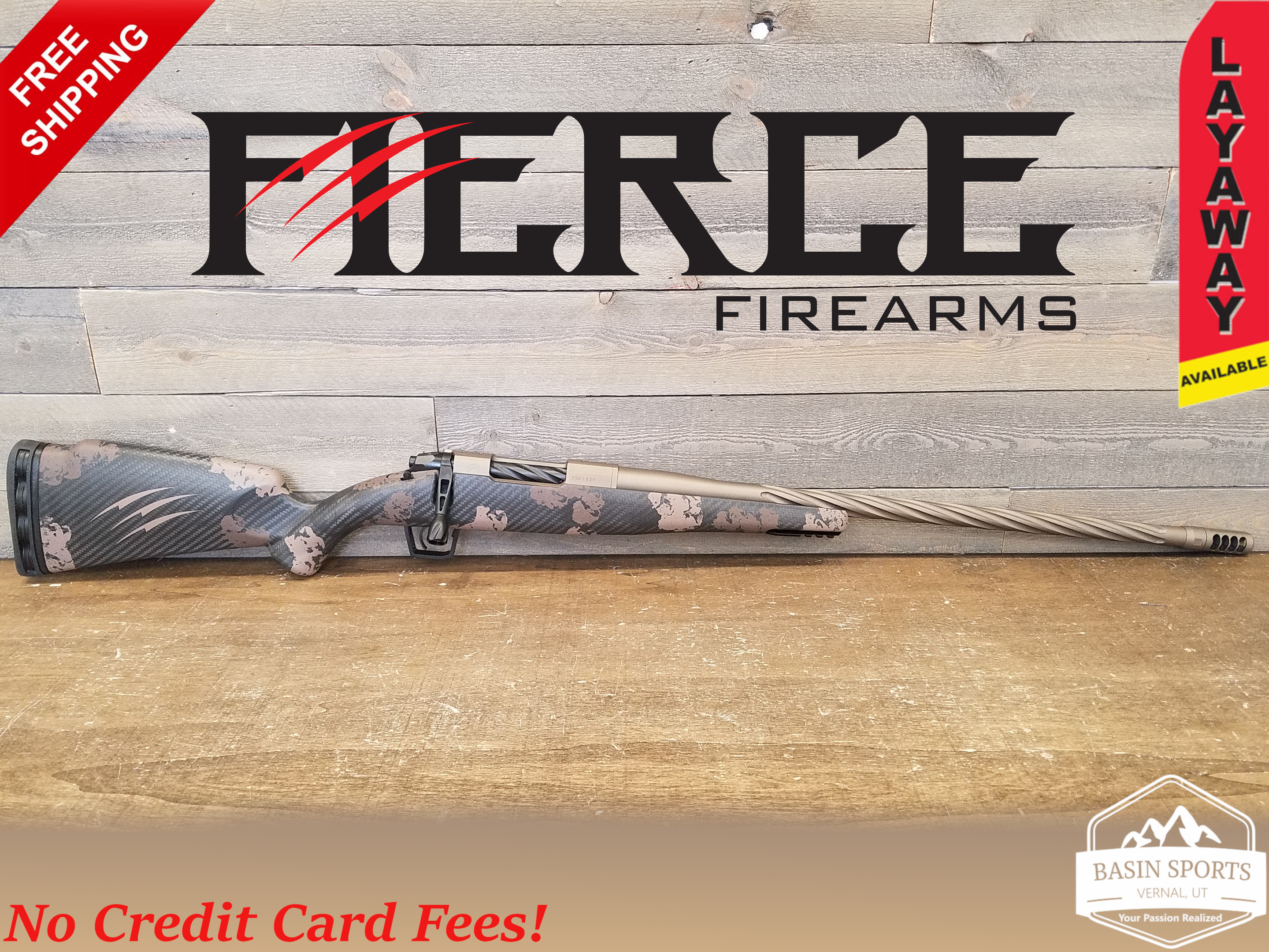 Fierce Twisted Rogue 22 Creedmoor - Bolt Action Rifles at GunBroker.com ...