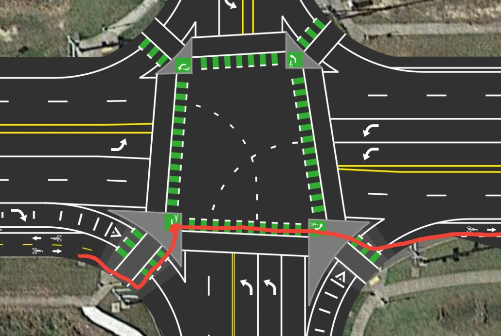 It's not official but what would you think of this intersection ...