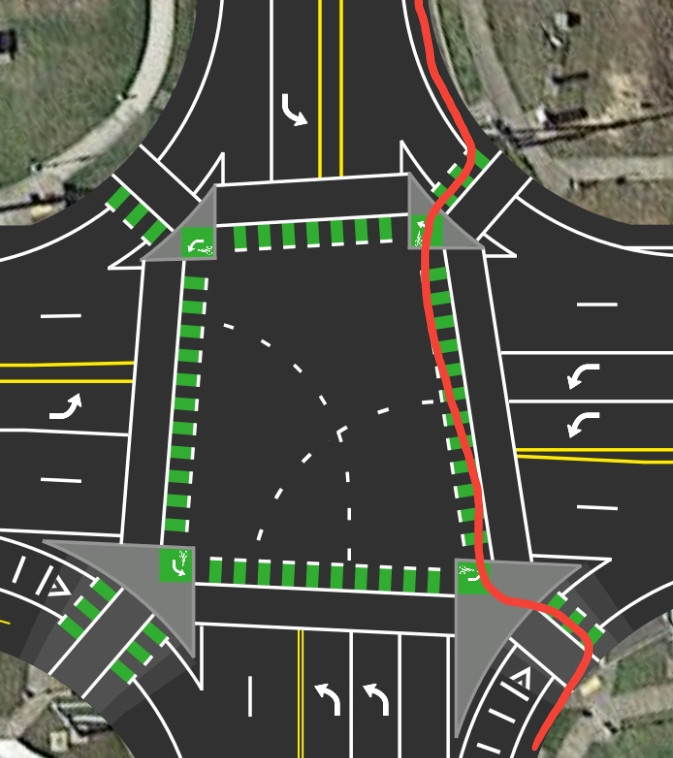 It's not official but what would you think of this intersection ...