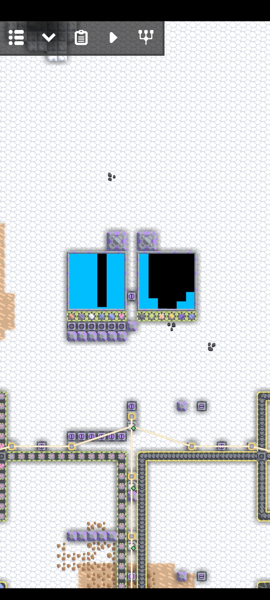 WIP salt flats base (more details in comments) : r/Mindustry