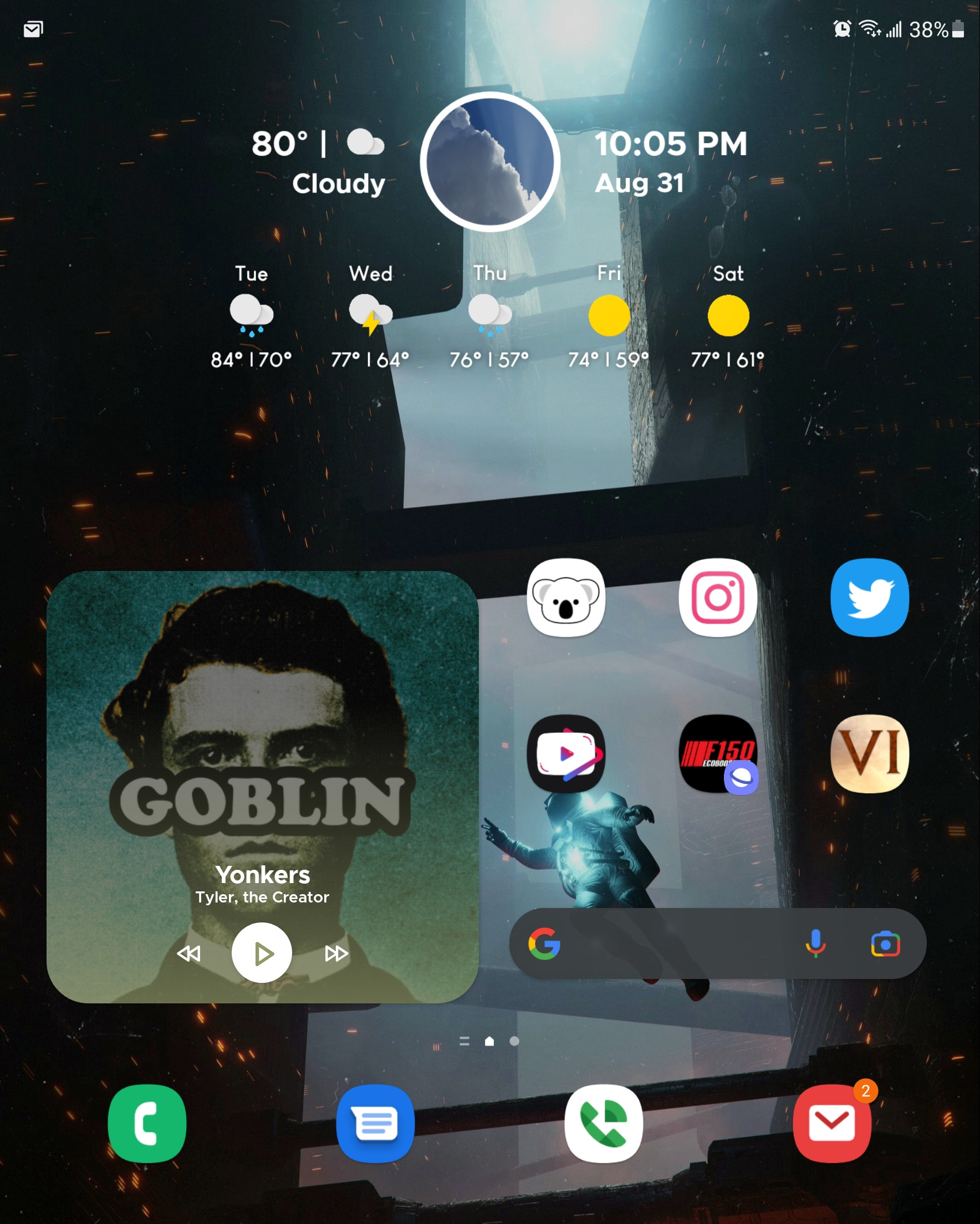 Inner display layout recommendations. : r/GalaxyFold