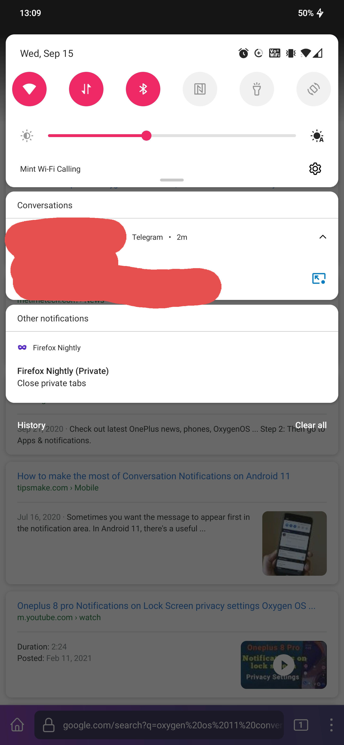 What is the small box on the bottom right of the notification? : r/oneplus