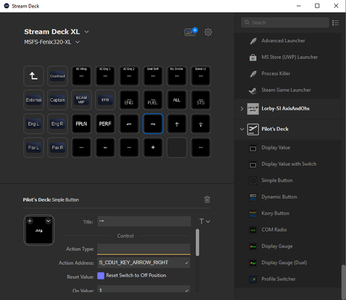 Introducing Pilot's Deck, a StreamDeck Plugin - Page 2 - The Prepar3d Forum - The AVSIM Community