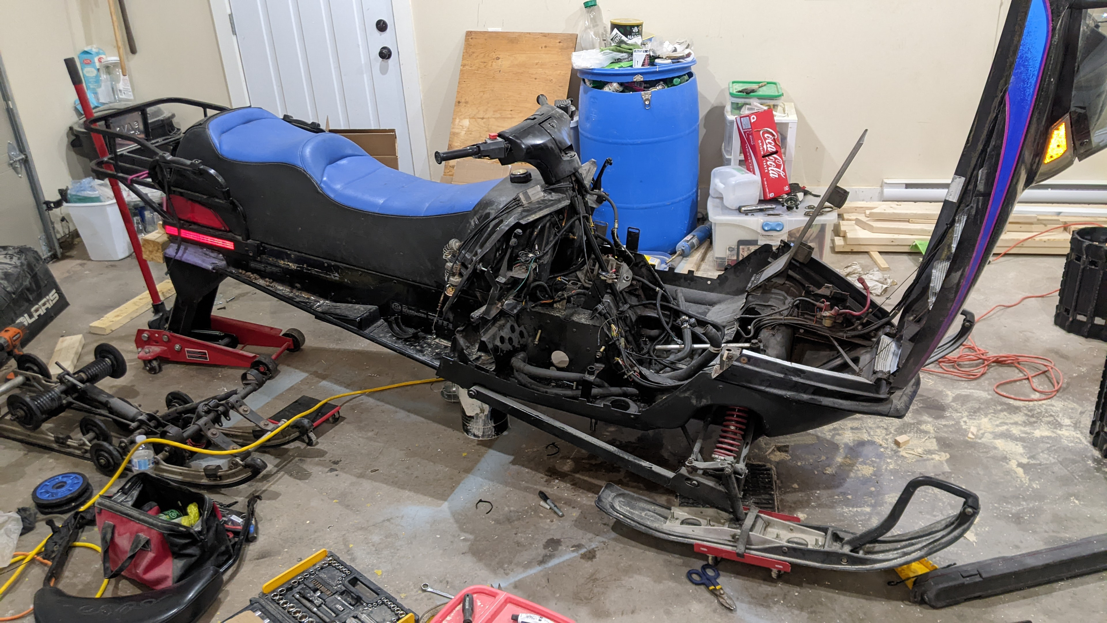 Ready for the trails to open. Might not be a 2022 sled but I fully ...