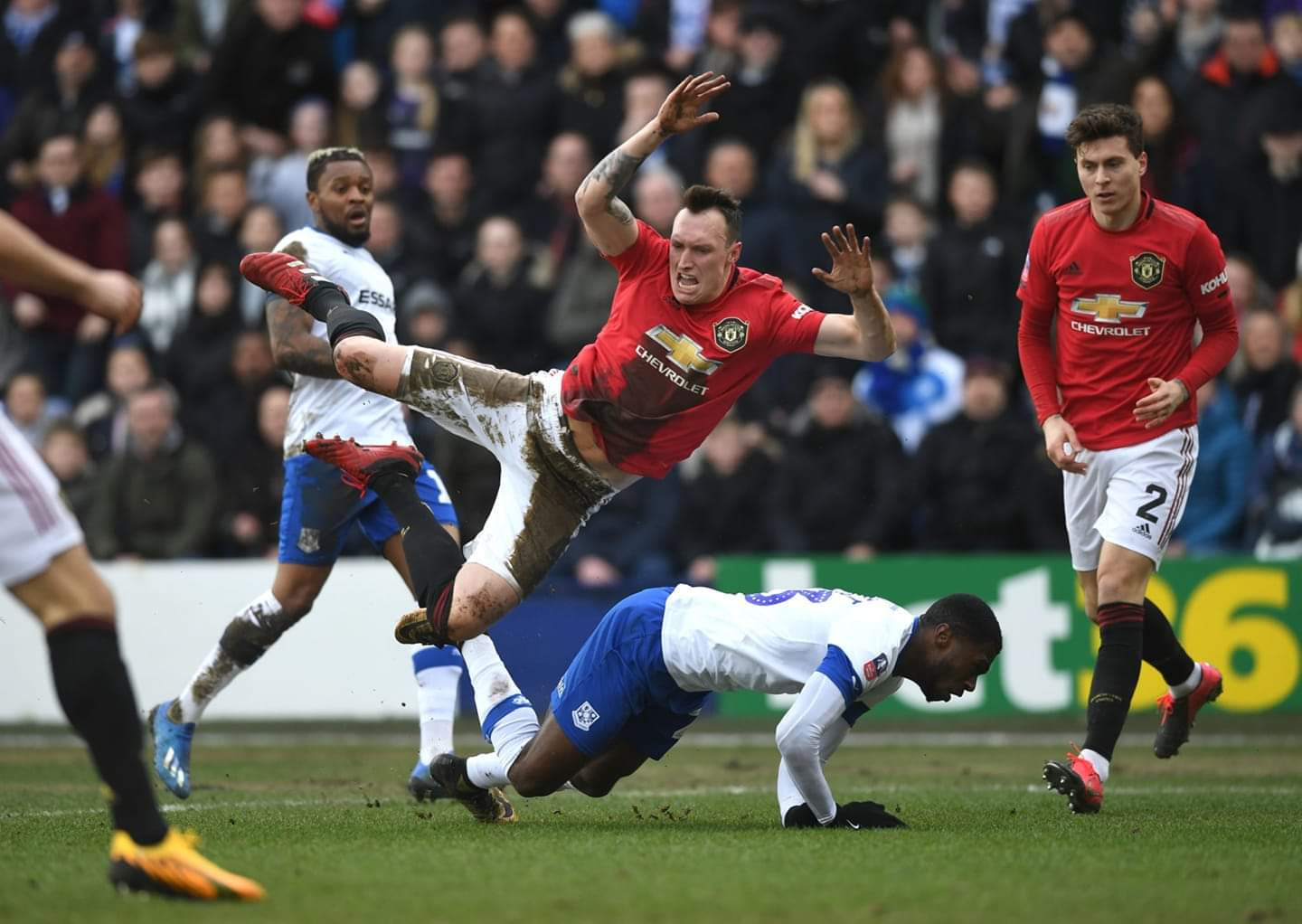 First #MUFC first appearance for Jones since January 26th 2020. 708 ...