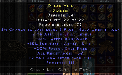 Trap Sin Circlet Available - Topic - d2jsp
