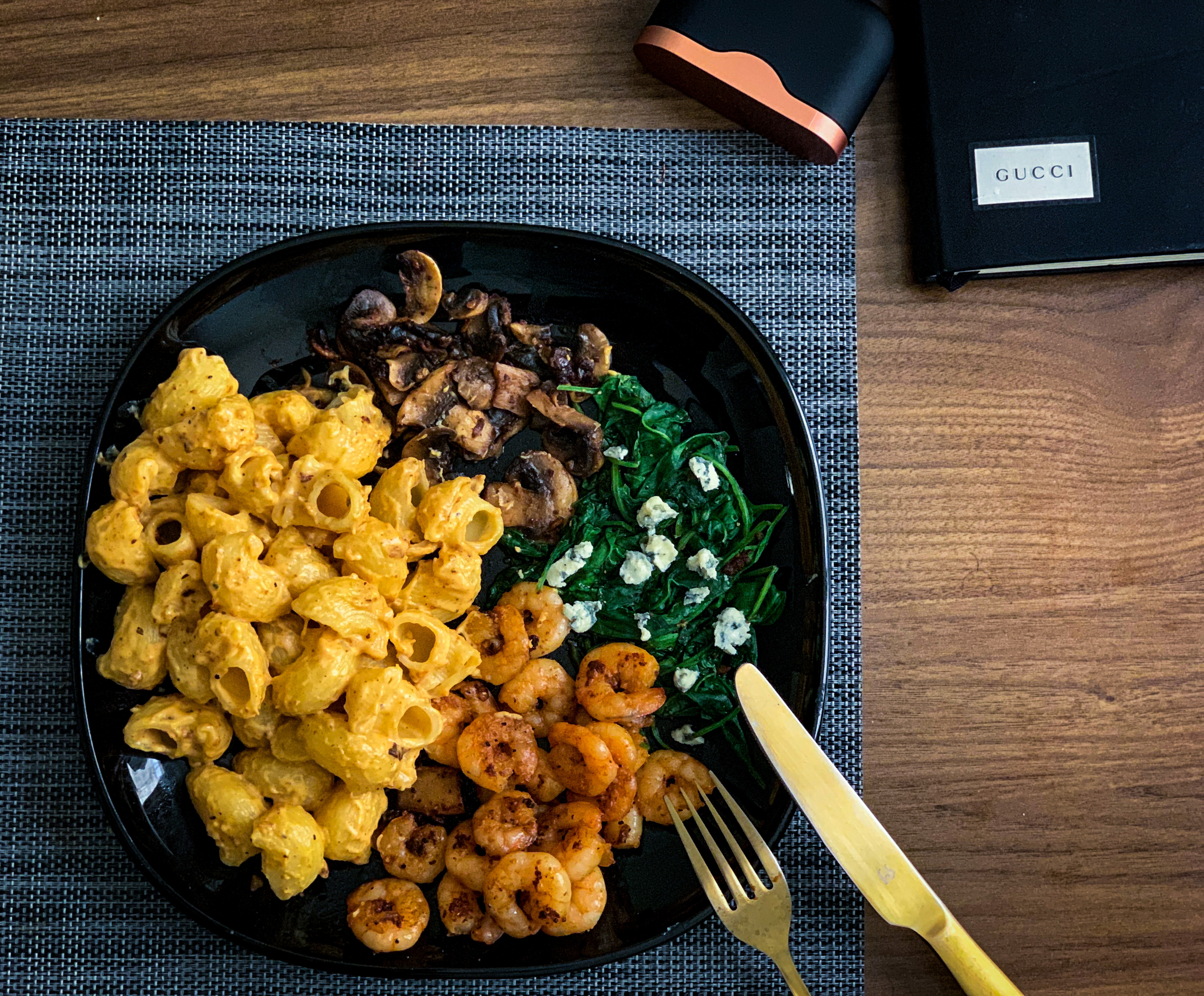 Sup /k, Rate My Lunch - Shrimp Pasta