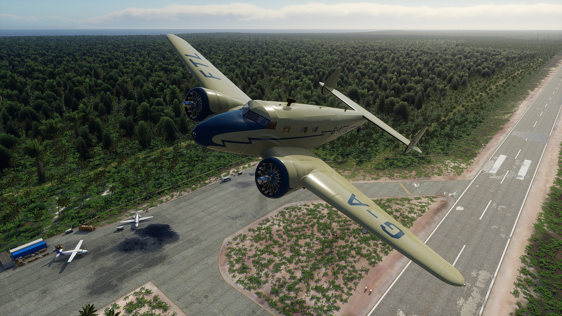 Livery G-AFTL for Lockheed L-12 Electra Junior XP12 - Aircraft Skins ...