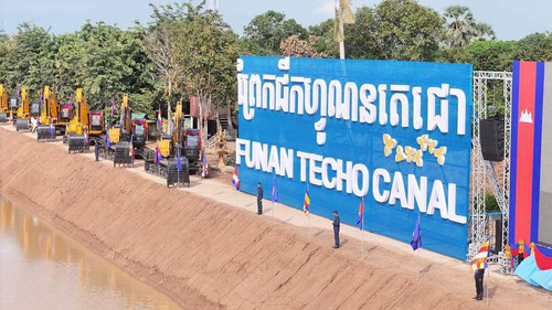 Cambodia Breaks Ground on Historic Funan Techo Canal - Cambodia Expats ...