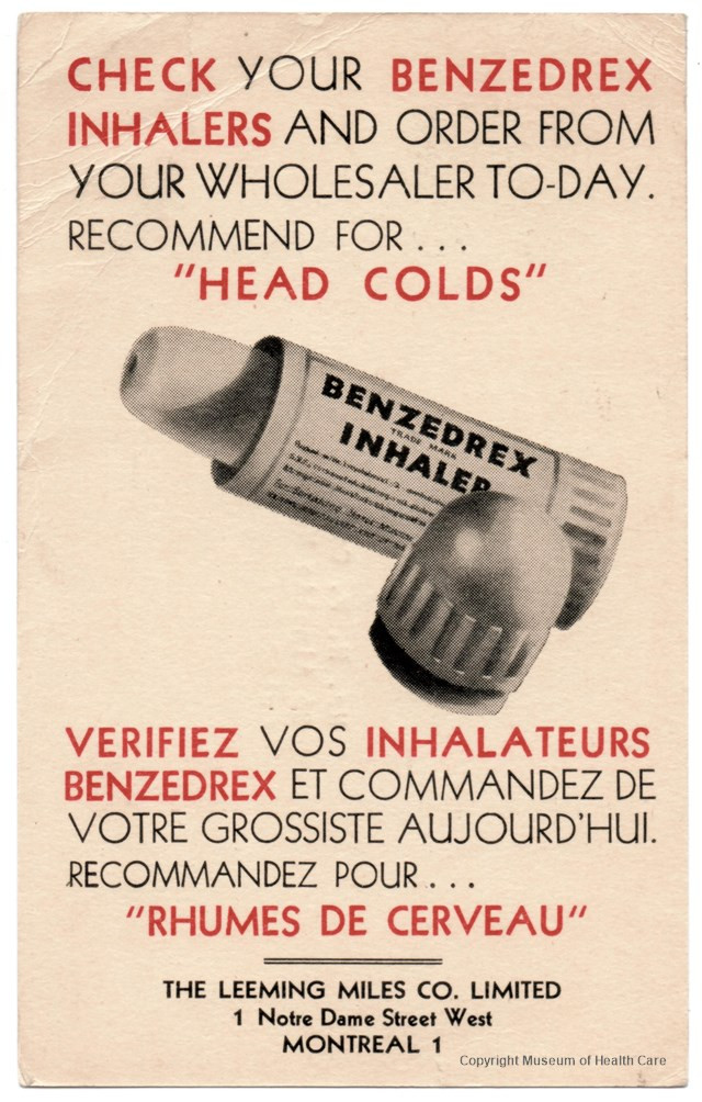 Vintage 1960's Benzedrex Inhaler : r/Benzedrex
