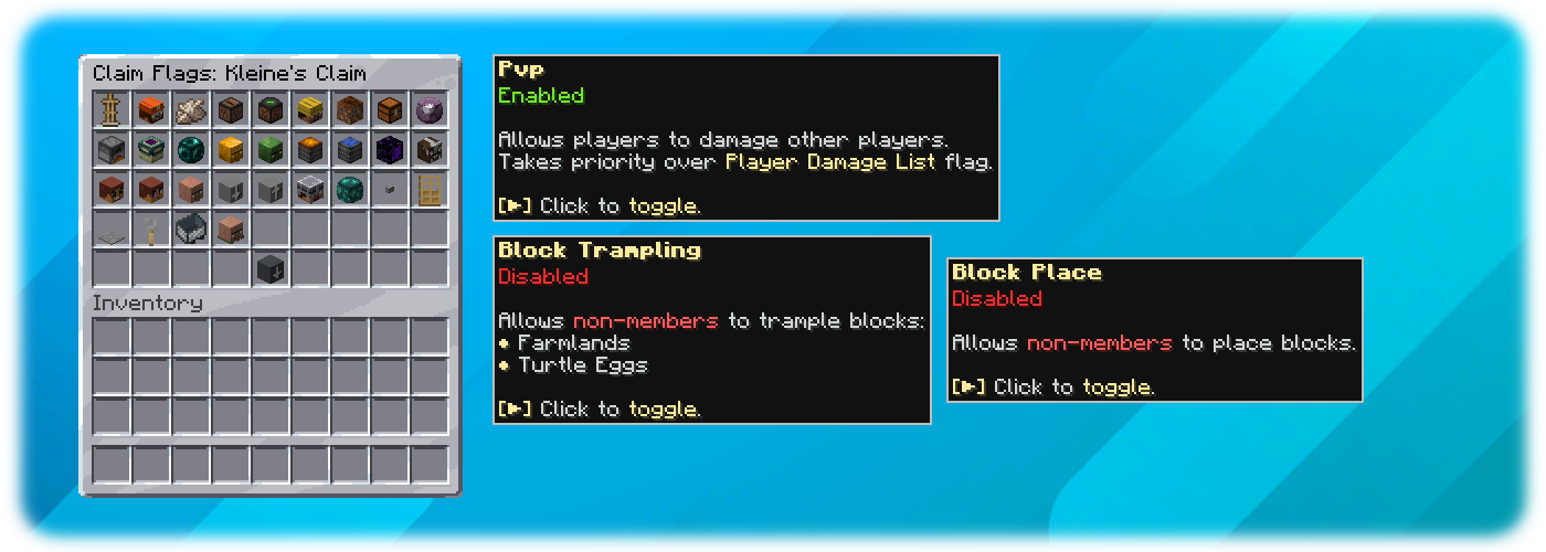 ExcellentClaims [BETA] ⭐ Lightweight 2 in 1 Claims Plugin | SpigotMC ...