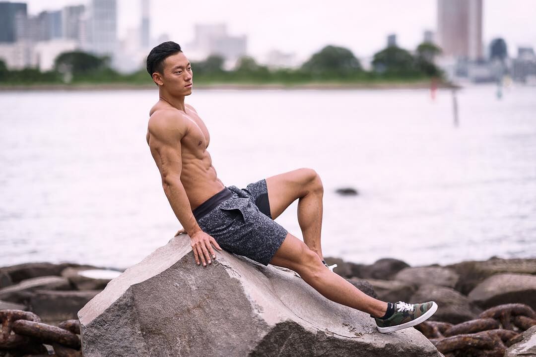 Billy Wang - VĐV Nhật 6 múi menly cực phẩm đóng sex