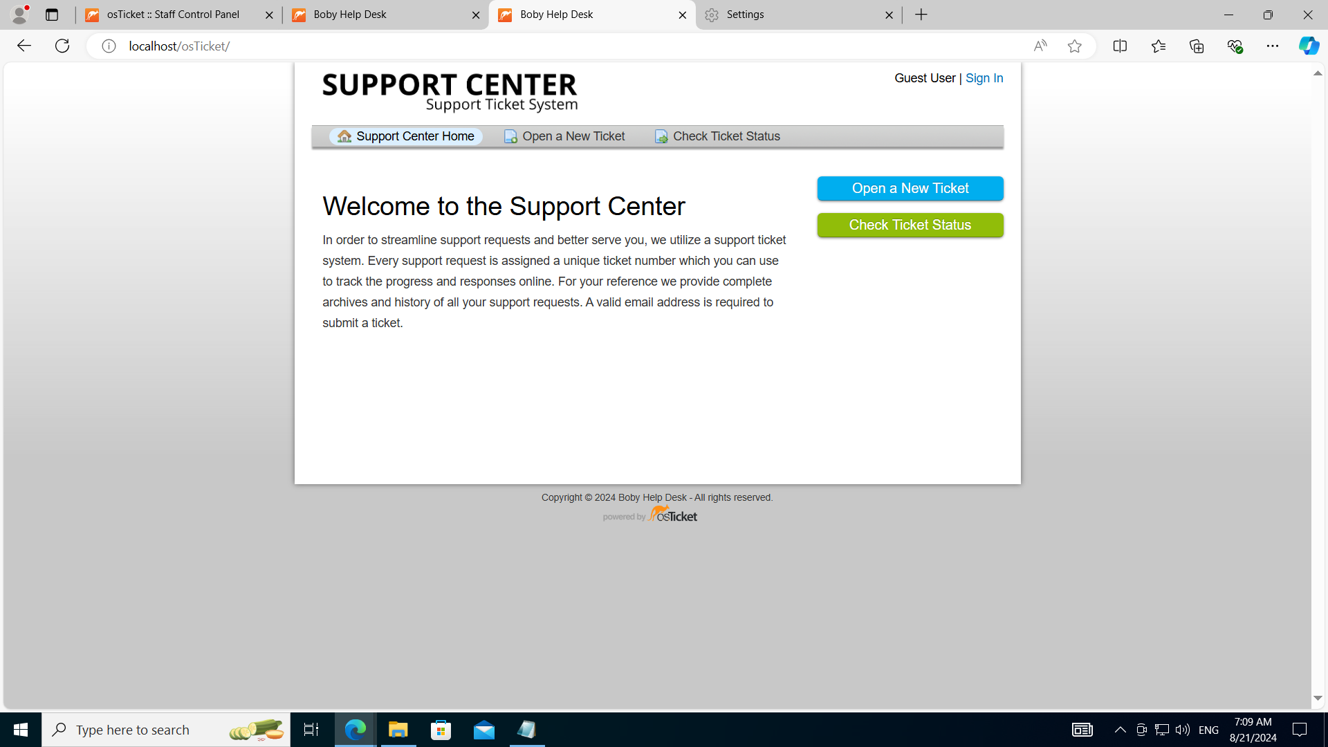 GitHub - bvilayvong/osTicket-Ticket-Lifecycle-Examples