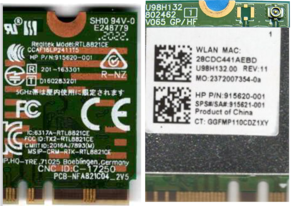 Question - Help With A Replacement WiFi/LAN Card and Antenna | Tom's ...