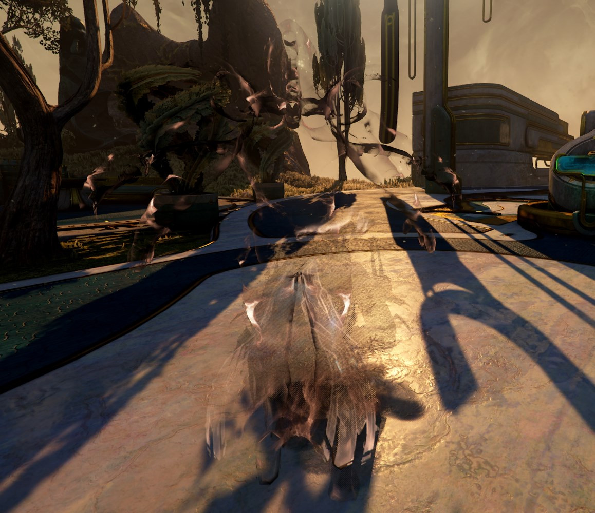 [BUG] Raptwing Syandana effect looks bugged with Invisibility / Eg: Octavia (Prime) while she's ...