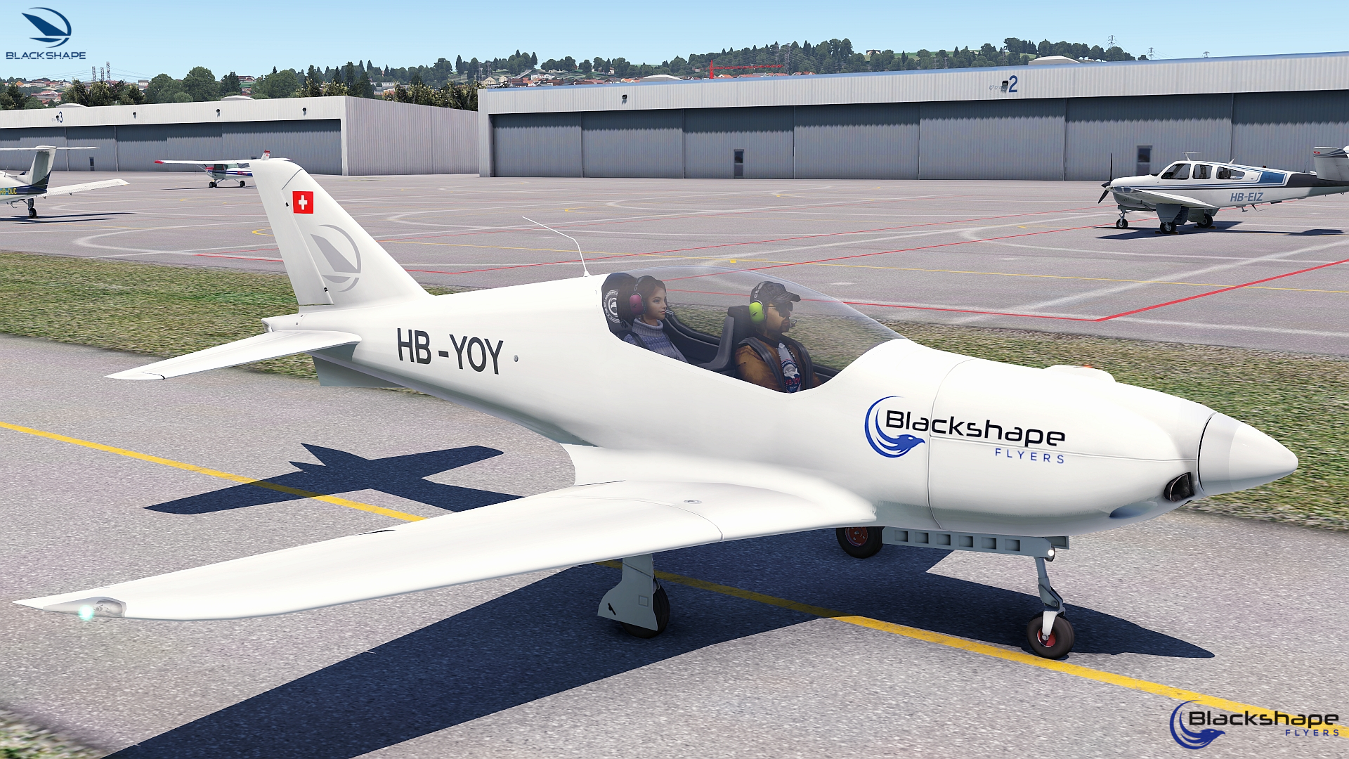 HB-YOY for the Blackshape Prime by DMax3D - Aircraft Skins - Liveries ...