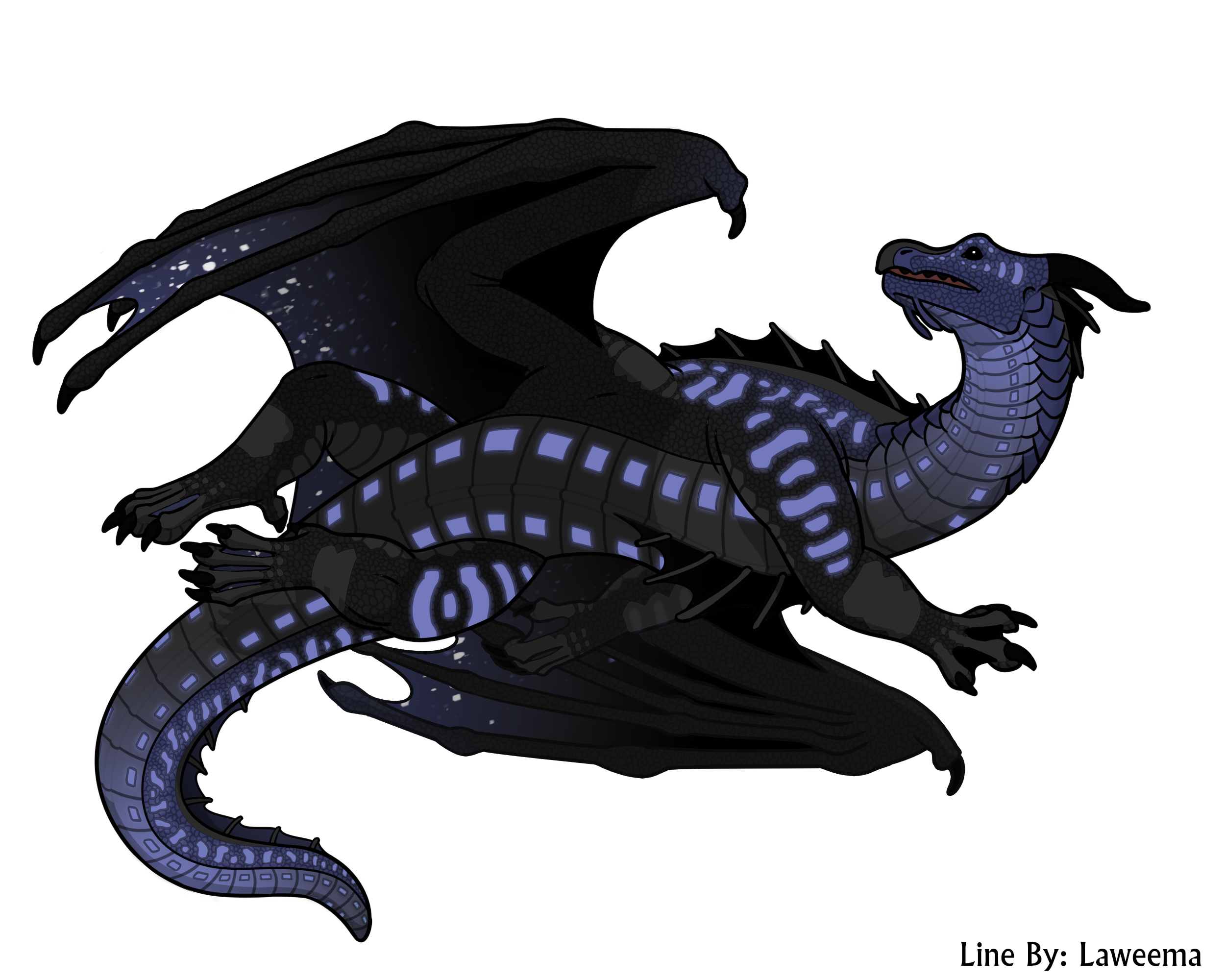 Rainwingnightwingseawing 3 Way Hybrid Fire Drawing