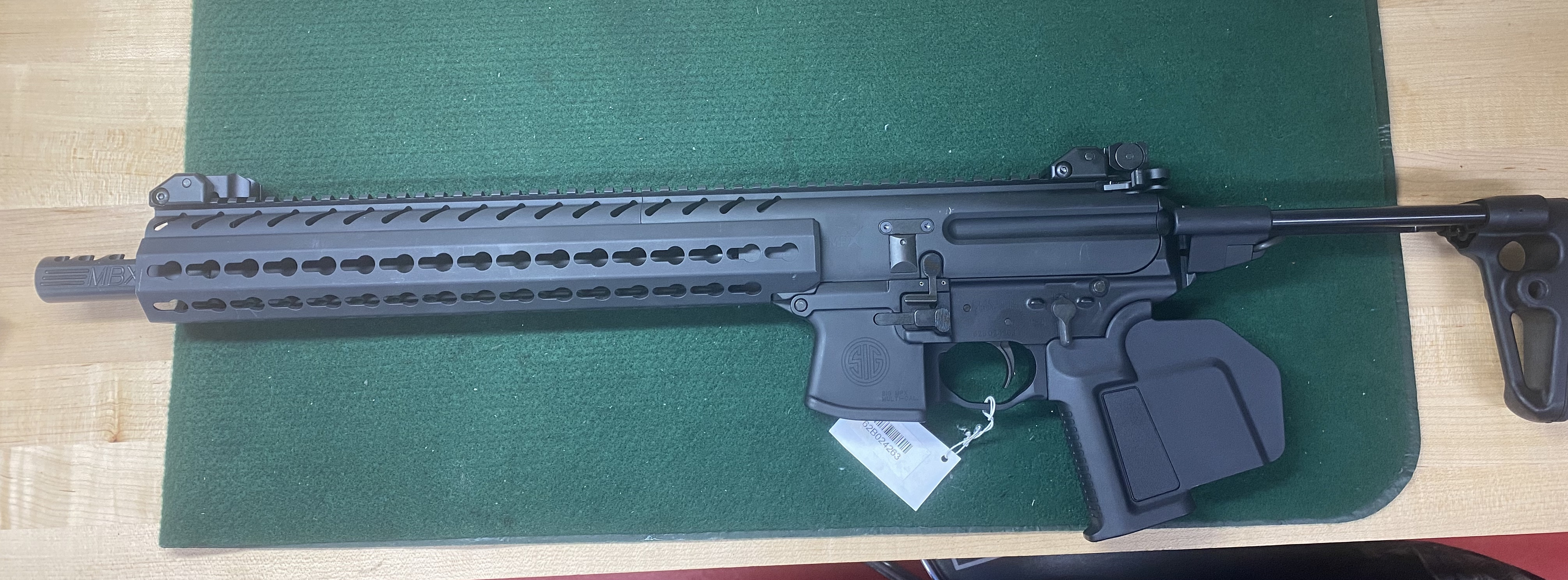 NEW NEVER FIRED Sig Sauer MPX 9mm Carbine CA Compliant Orange County ...