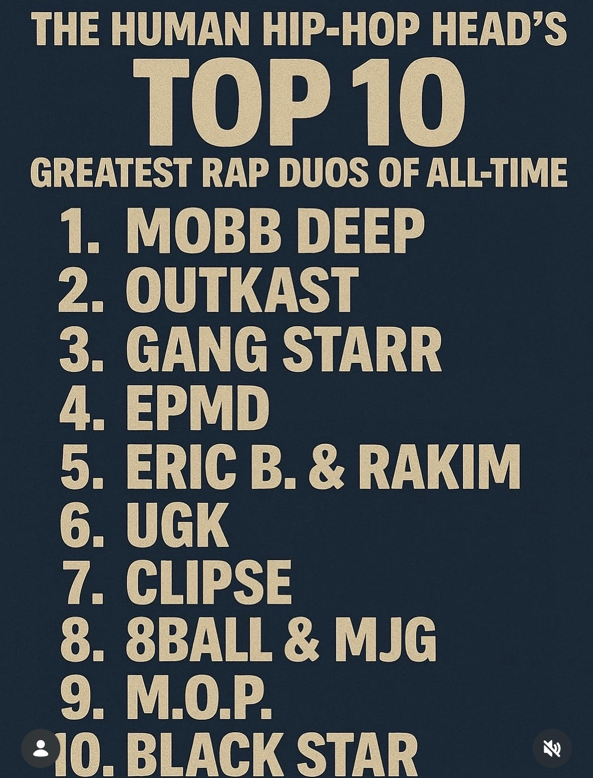 Who is the greatest hip hop duo? Mobb Deep or OutKast?