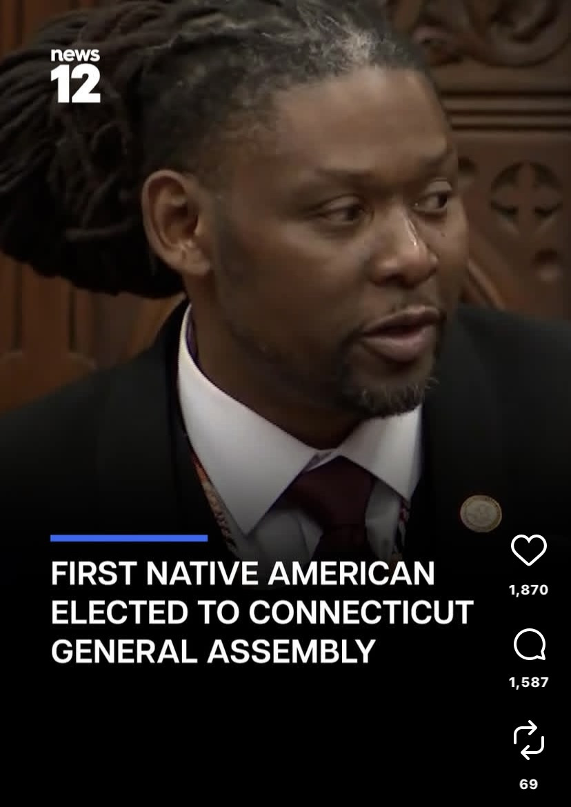First Native American in the General Assembly | Connecticut - (CT ...