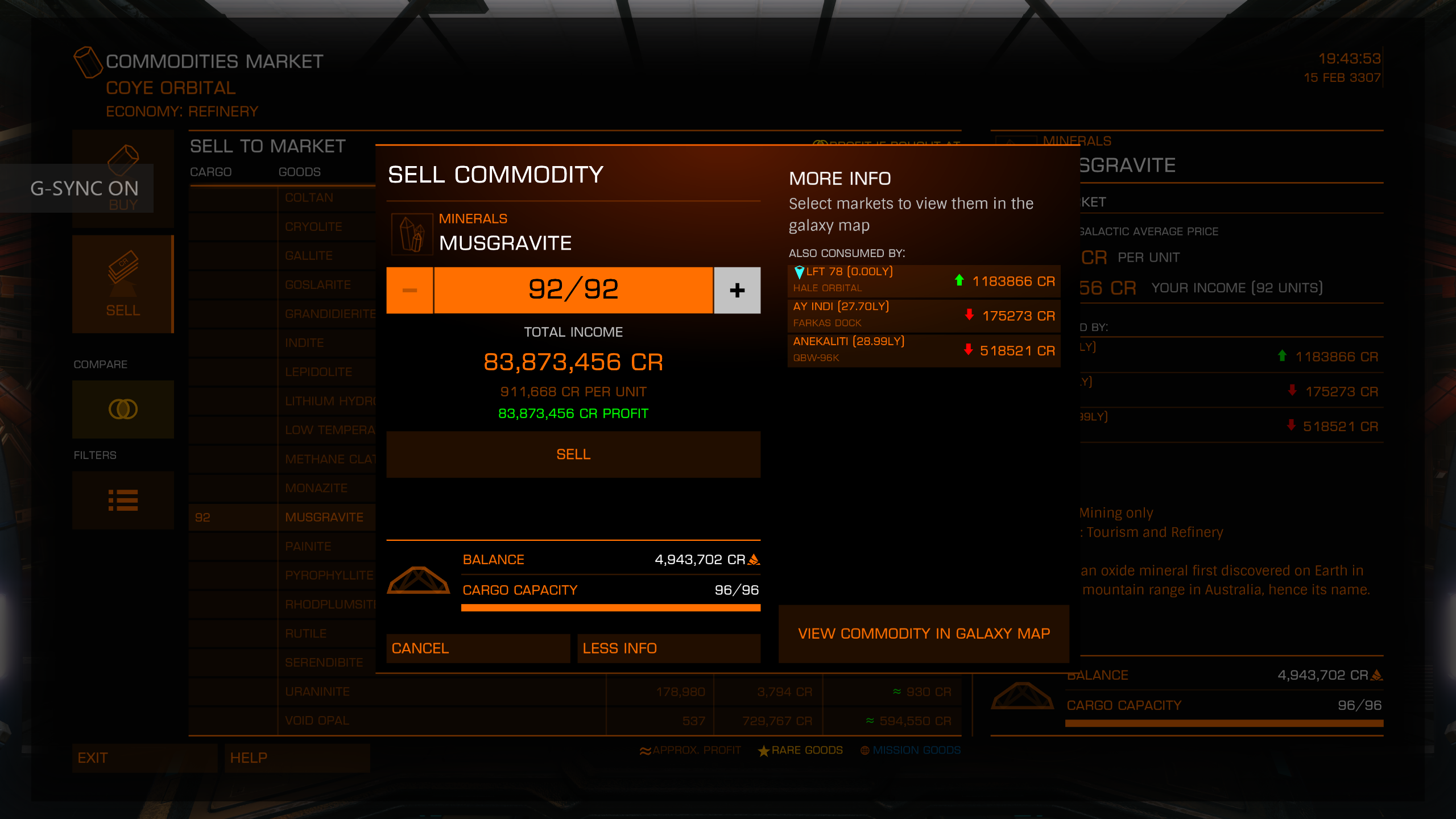 First deep core mining haul of 32 ton Bentonite. It was great feeling ...