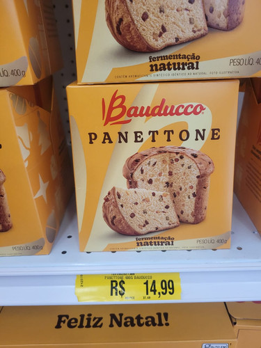 [AMERICANAS LOJAS FÍSICAS] Panettone Bauducco 400g - R$ 14,99 | hardMOB