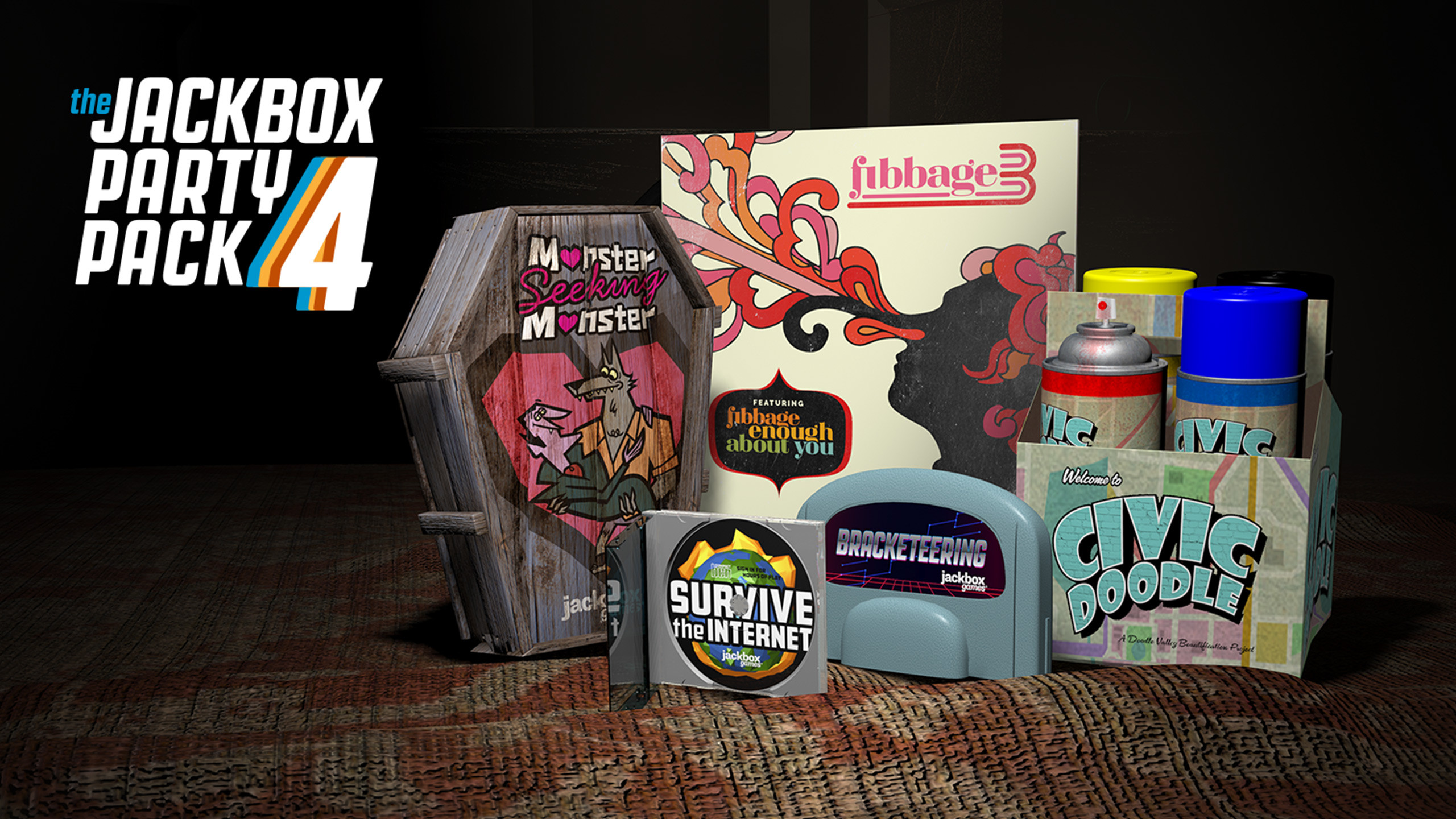 【情報】《Jackbox Party Pack 4》限時免費 @The Jackbox Party Pack 哈啦板 - 巴哈姆特