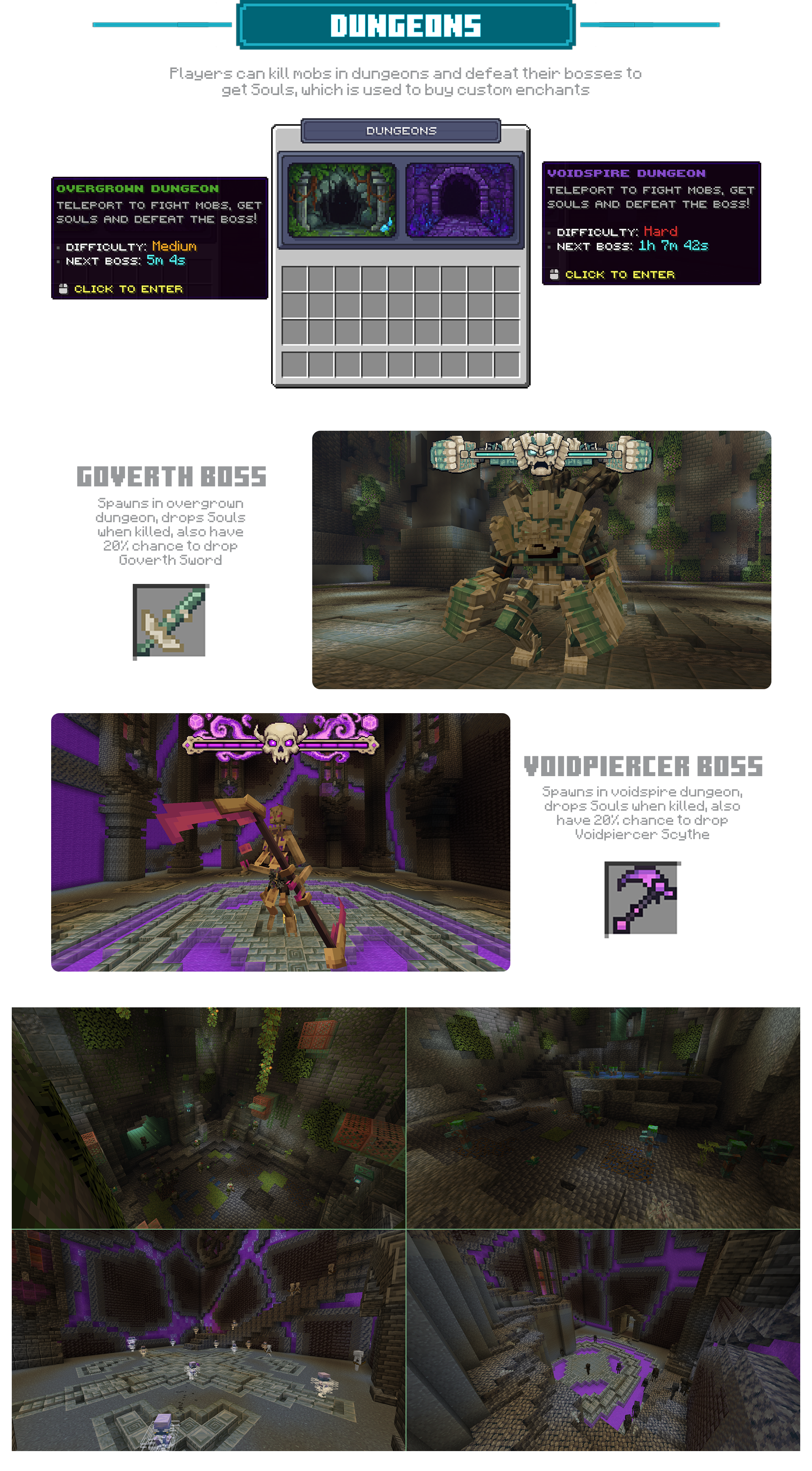 Crazy Survival | Dungeons Update | BuiltByBit