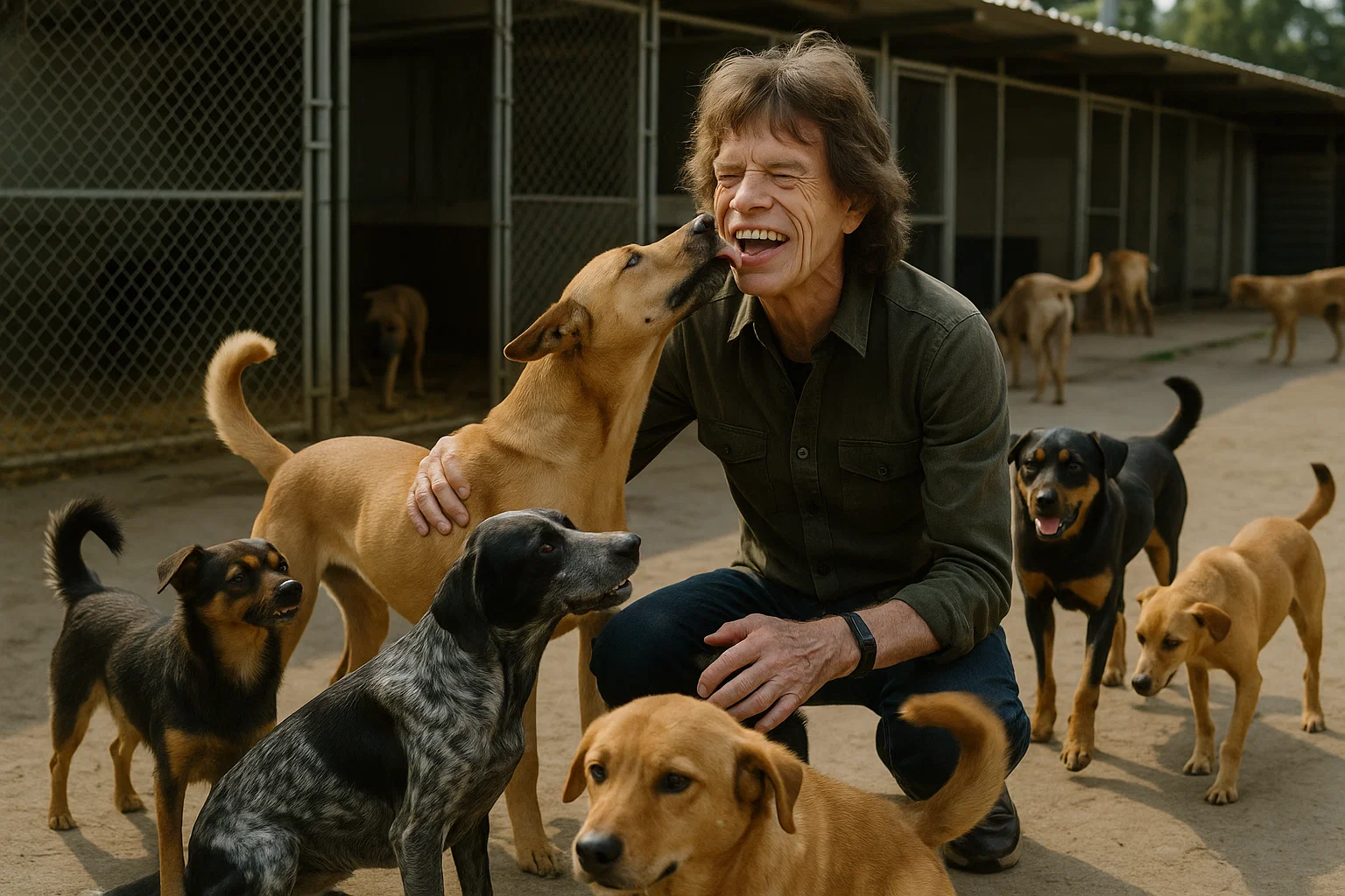 Mick Jagger Quietly Builds a Shelter for Abandoned Animals — a Reminder ...