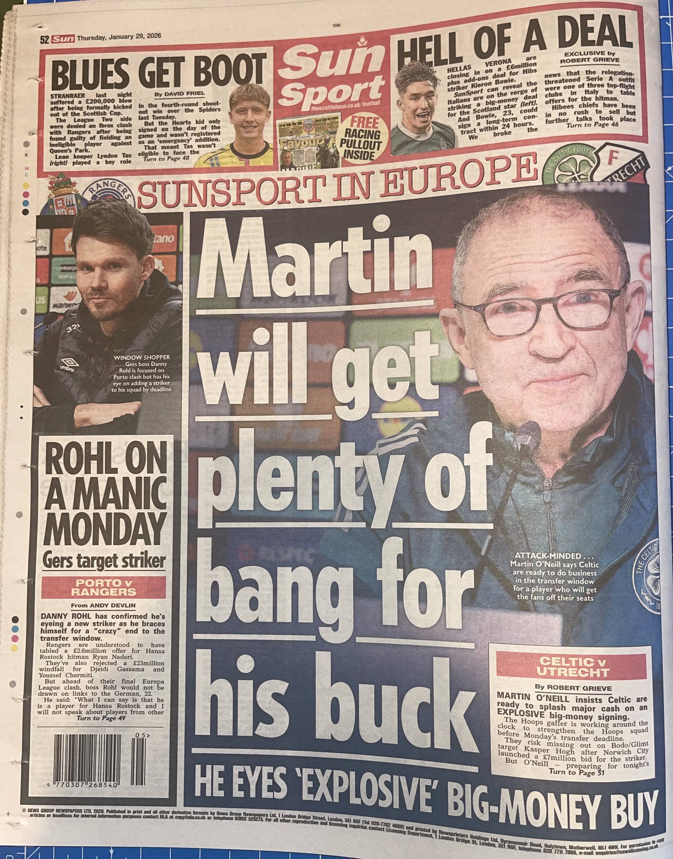 Back Pages - Thursday's Back Pages - 33 images | FollowFollow.com