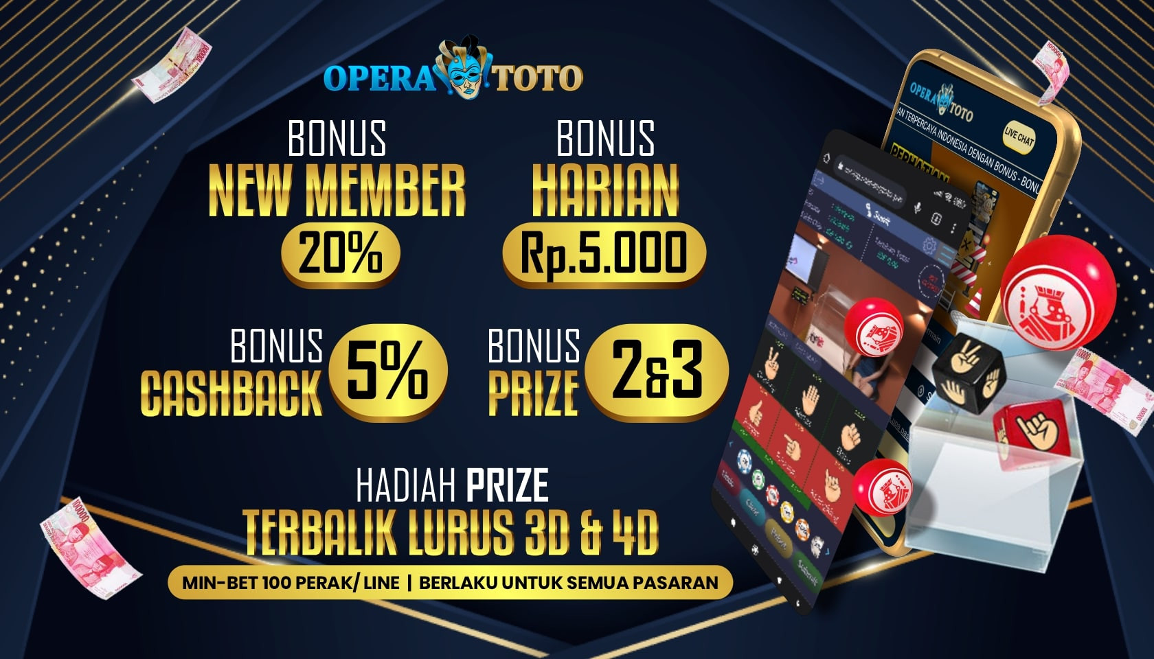 OperaToto: Bandar Togel Online Resmi │ Situs Judi Online Terpercaya 2022