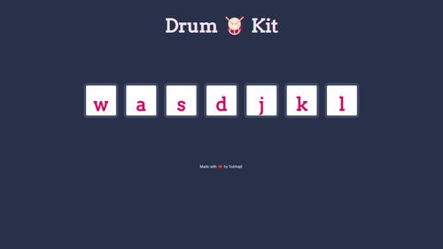 GitHub - Subhajitongit/Drum-Kit