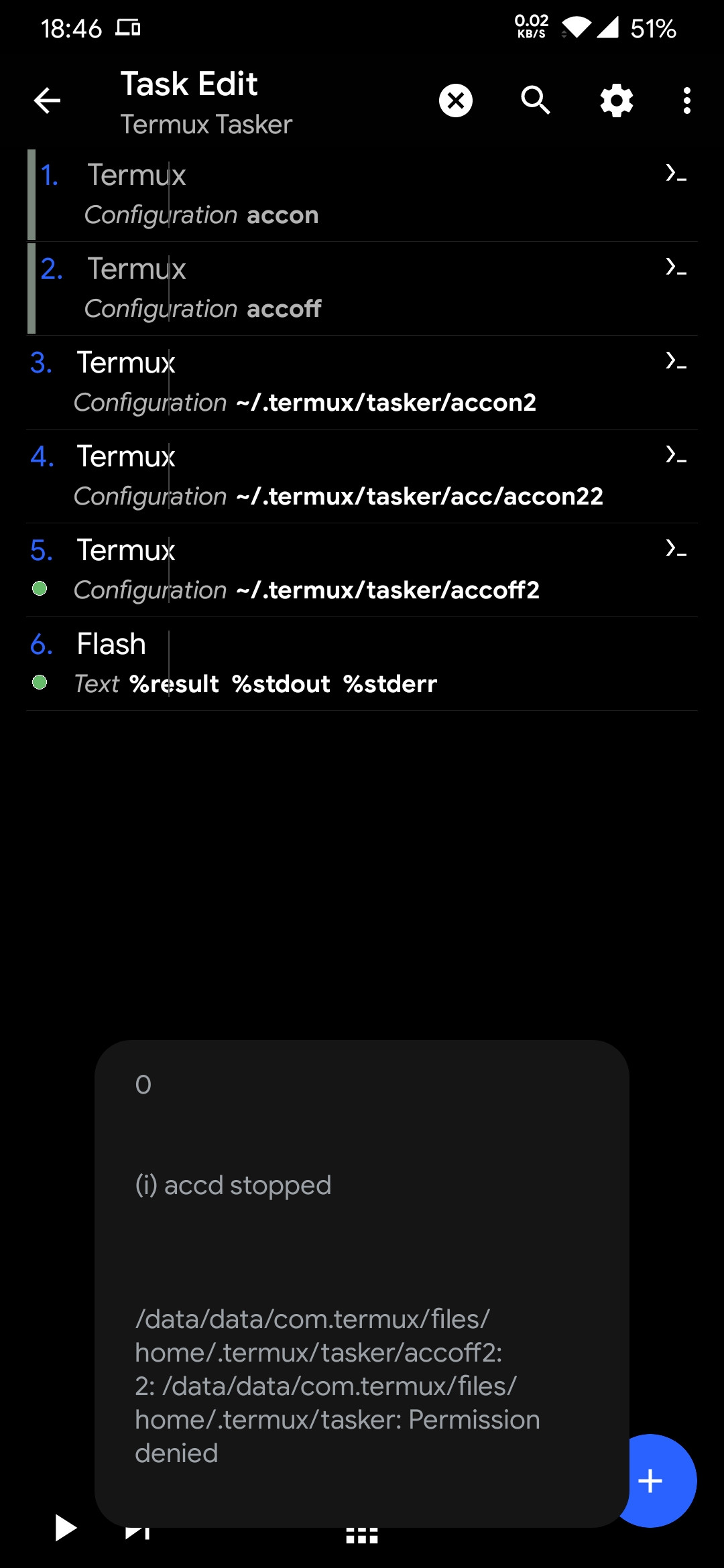 [HELP] Change Acca profile with tasker : r/tasker