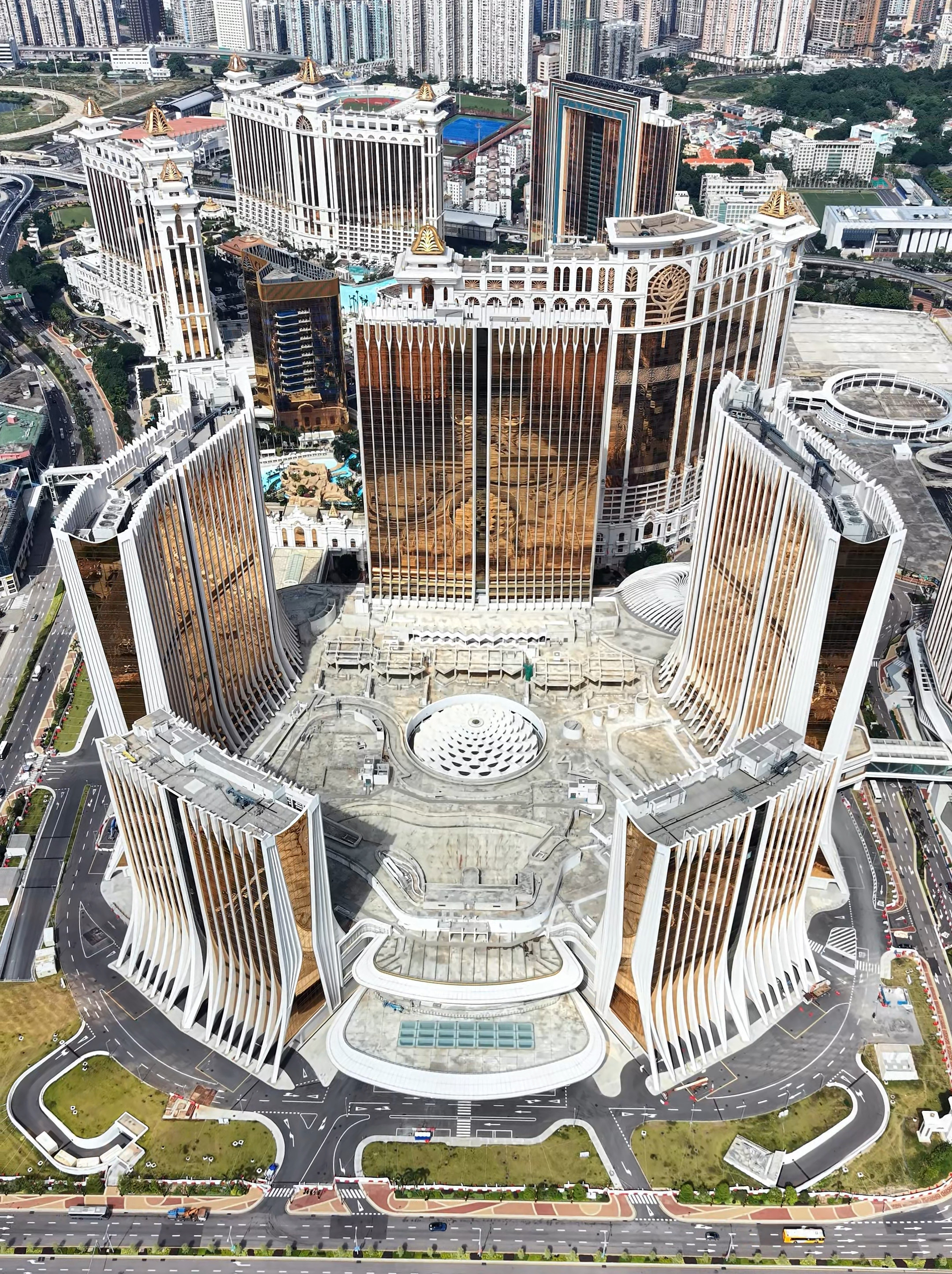 Macau resort updates construction updates