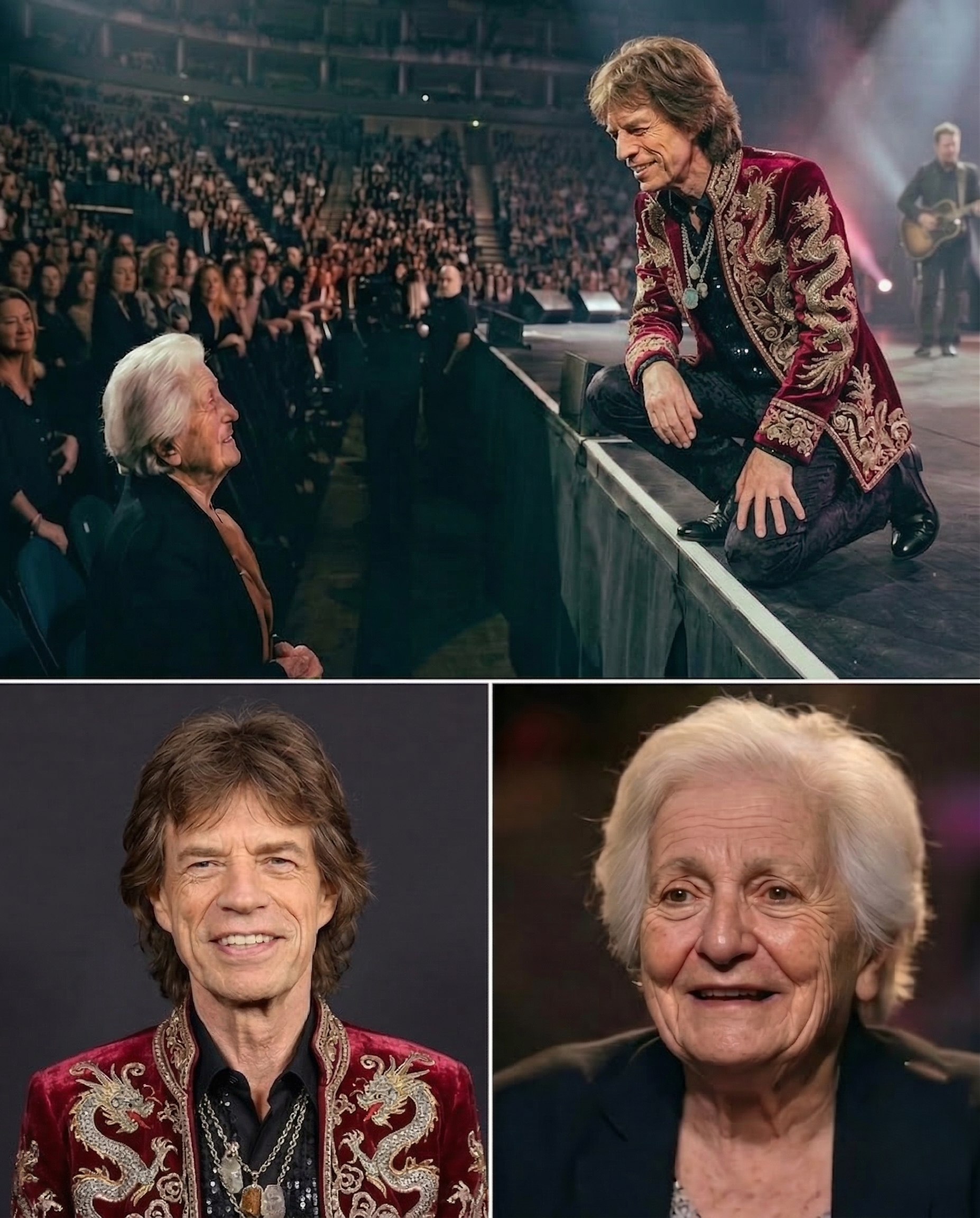 Mick Jagger and an Elderly Woman: The Night One Song Turned a Sold-Out ...