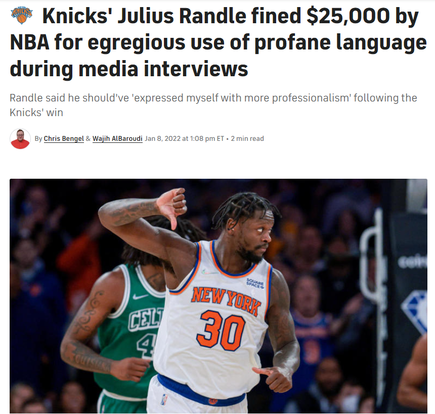 Julius Randle Thread - - RealGM