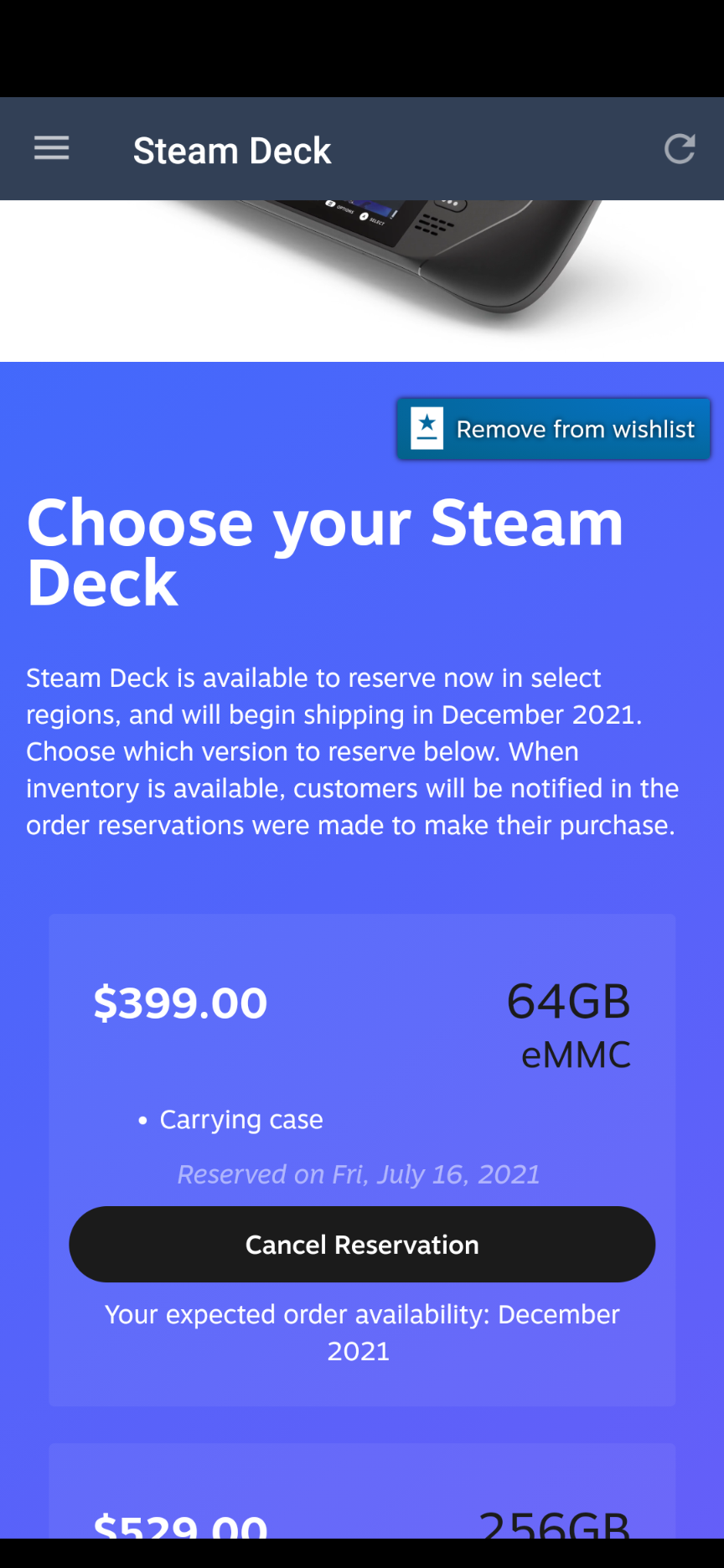 Steamdeck order updated : r/SteamDeck