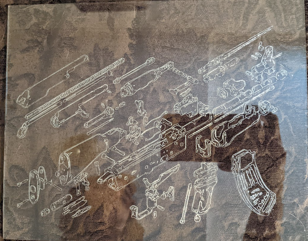 Original Retro m16 blueprints from Mike Laplante’s estate: 601, 656 ...