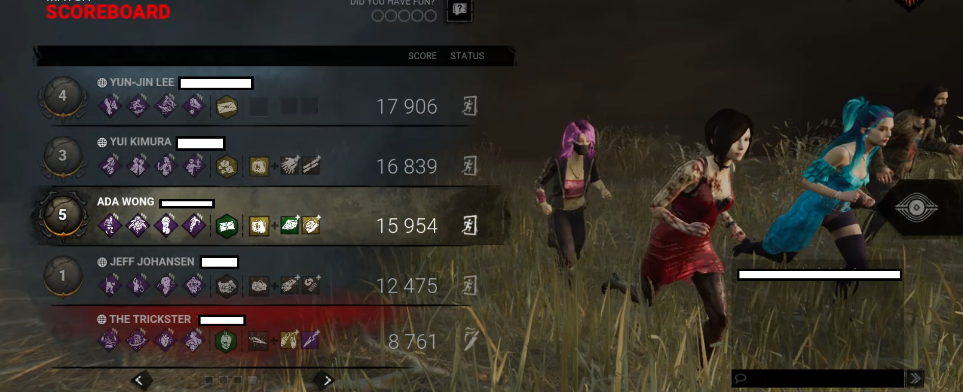 Please remove de-pipping after escaping/4k — BHVR